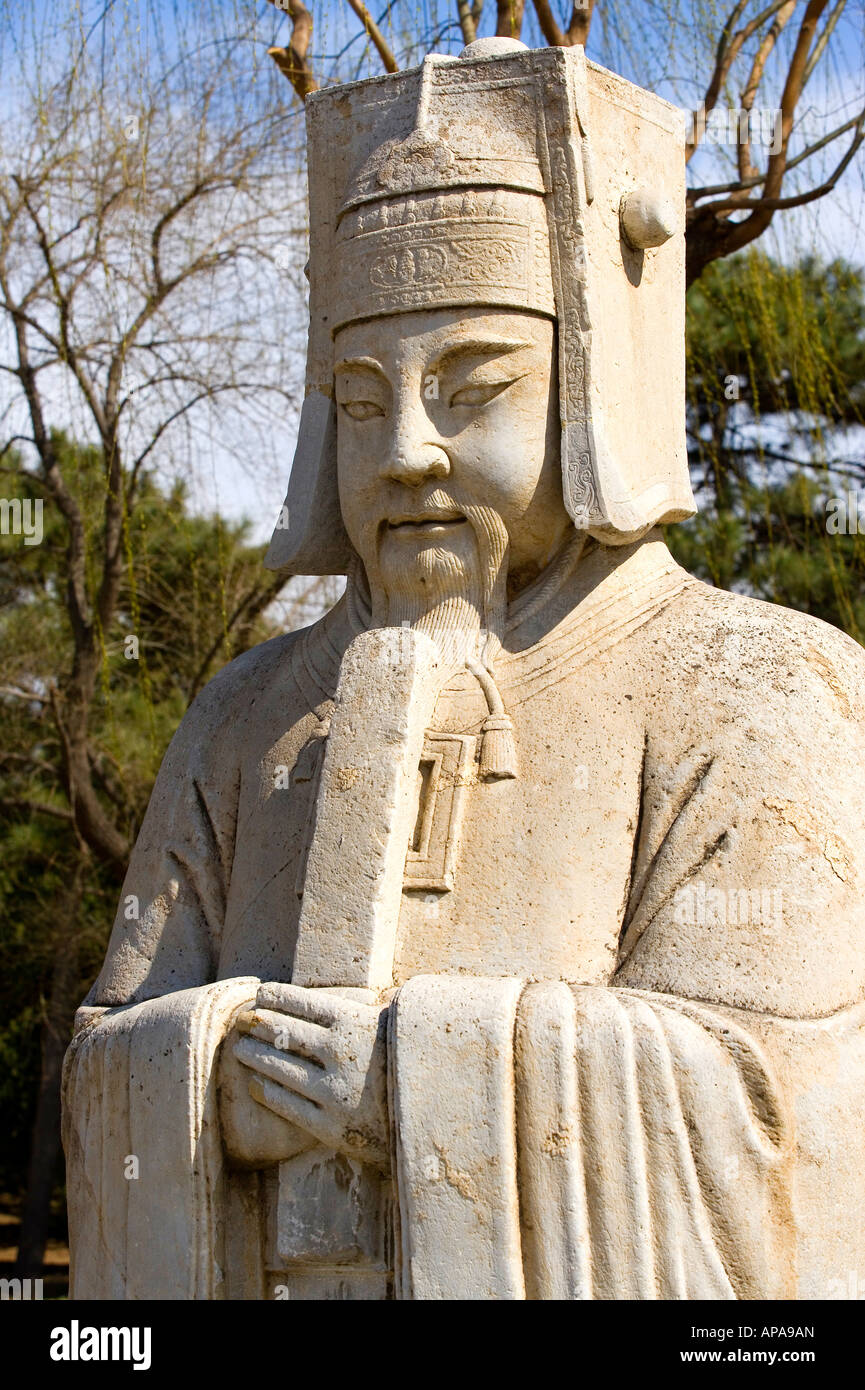 Ming Tombs Ancient Stone Sculpture High Resolution Stock Photography ...