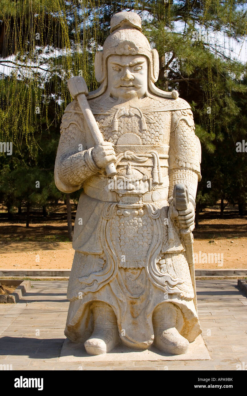 Sacred Way The Ming Tombs Stock Photo - Alamy