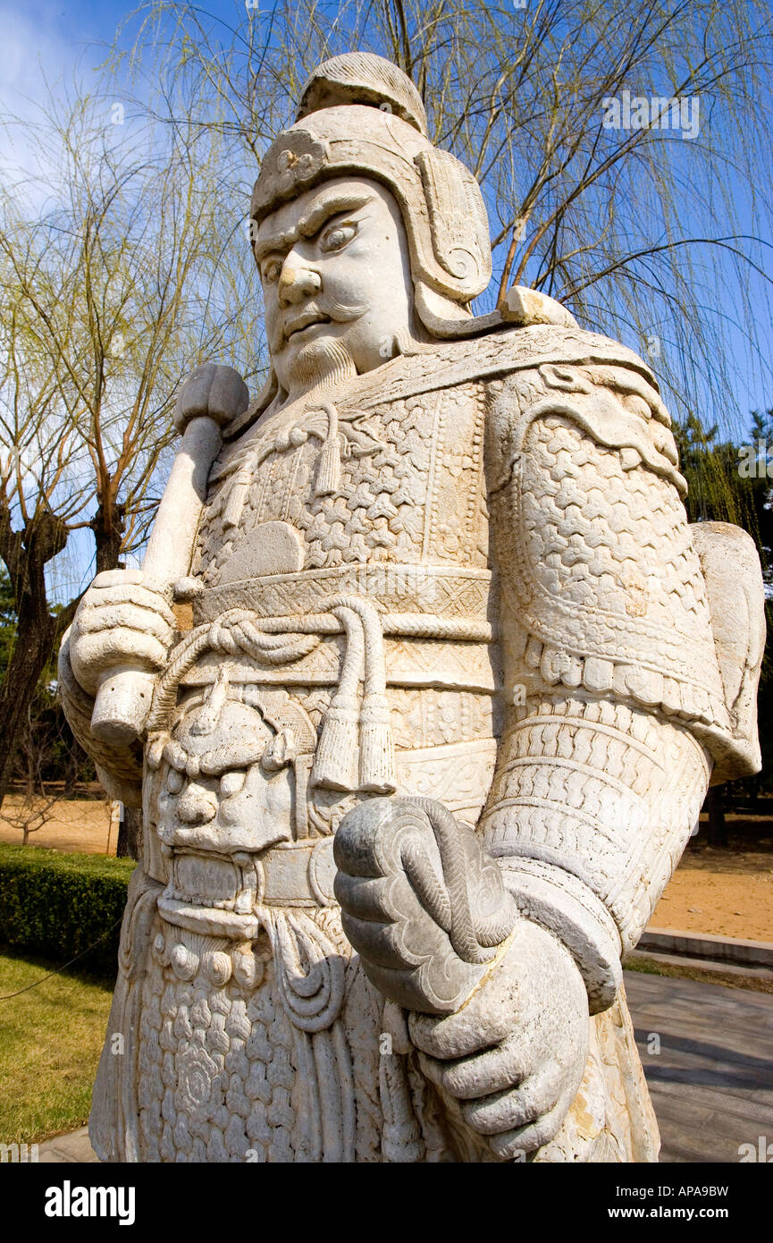 Sacred Way The Ming Tombs Stock Photo - Alamy