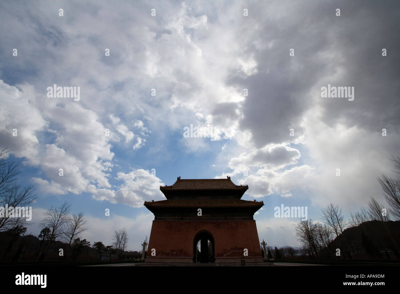 Sacred Way The Ming Tombs Stock Photo - Alamy