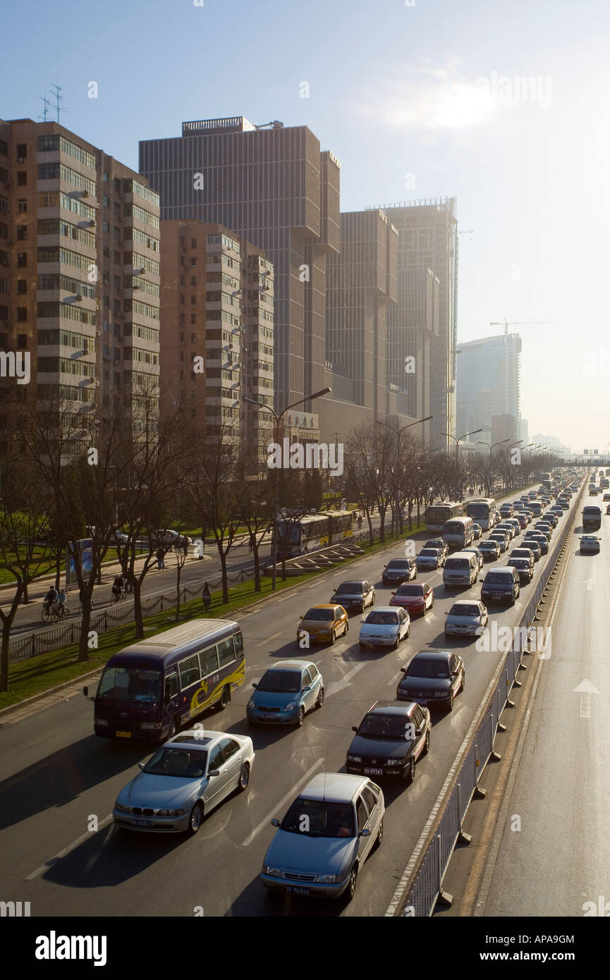 Beijing traffic flow hi-res stock photography and images - Alamy