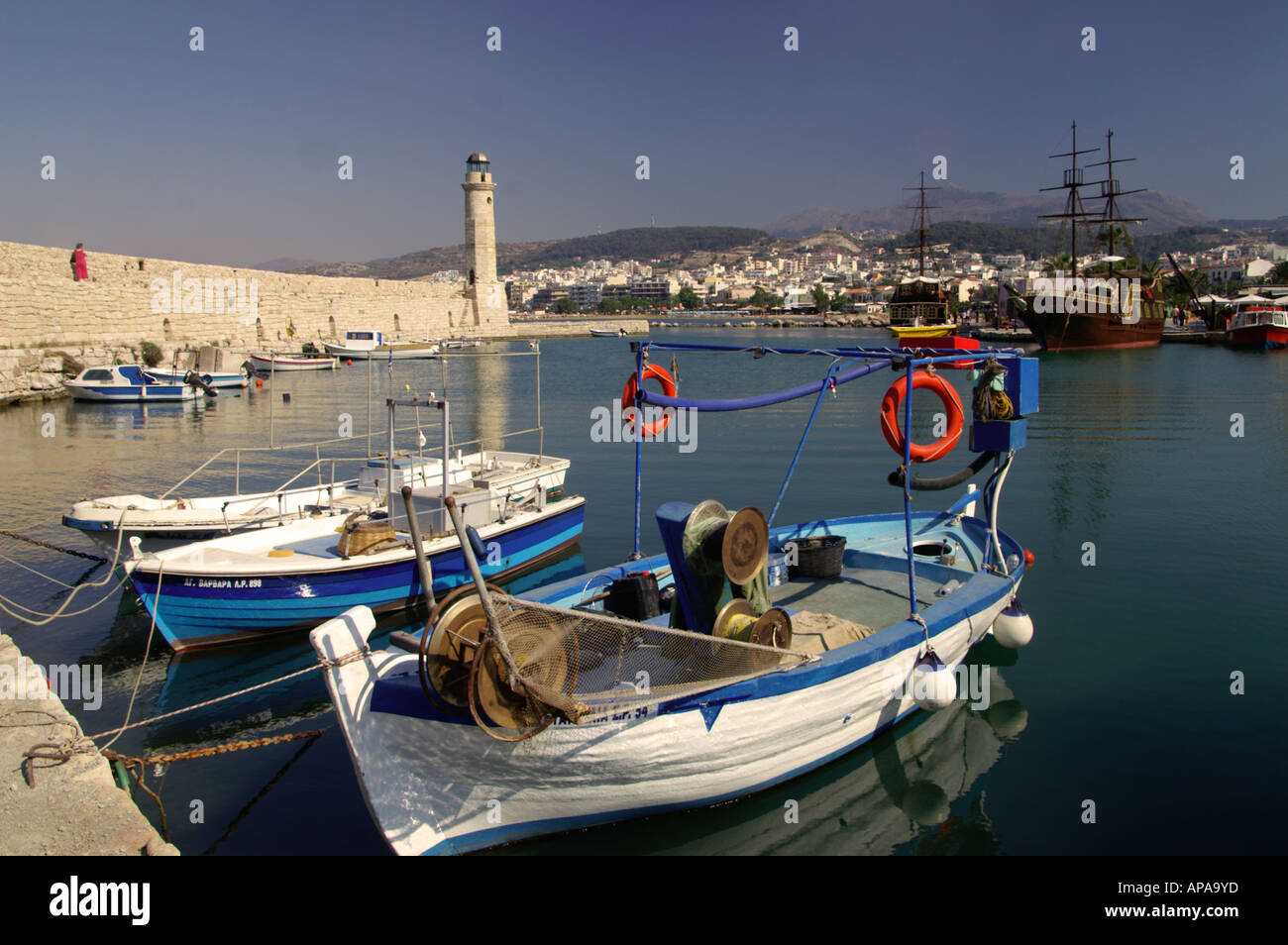 Rethymnon krete hi-res stock photography and images - Alamy