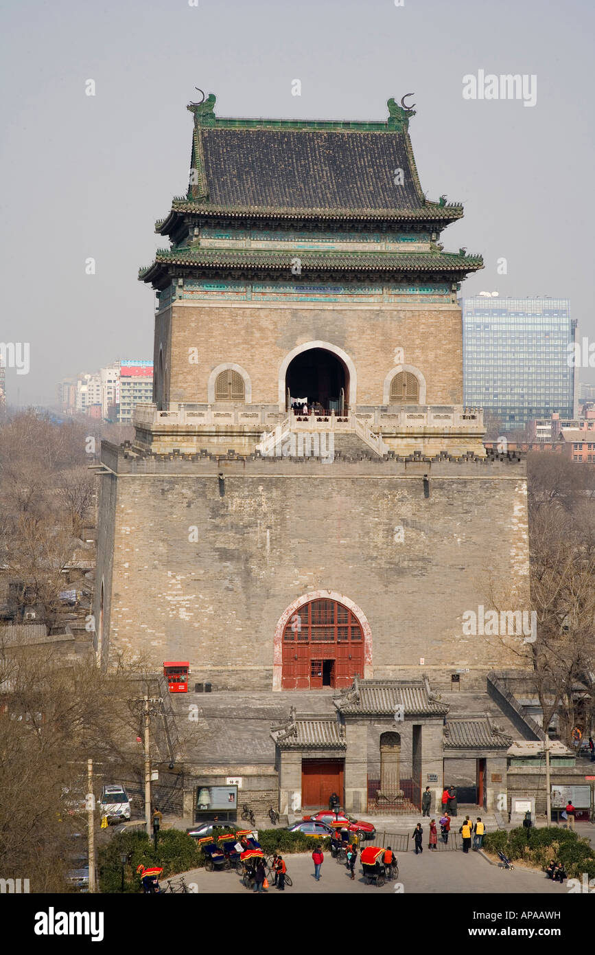 bell tower Beijing Stock Photo - Alamy