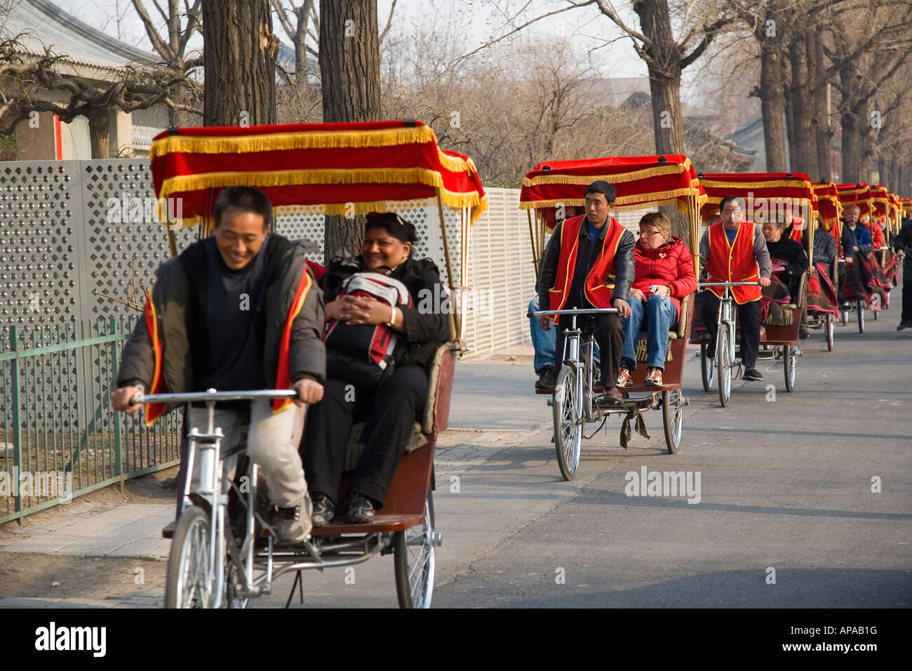 Rickshaw Hutong Tour High Resolution Stock Photography and Images - Alamy