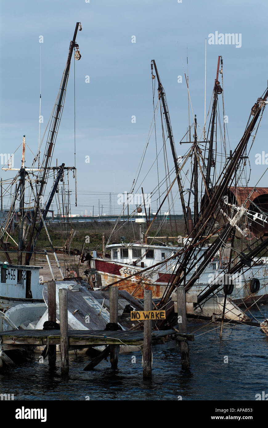 Texas trawler shrimper flotilla hi-res stock photography and images - Alamy