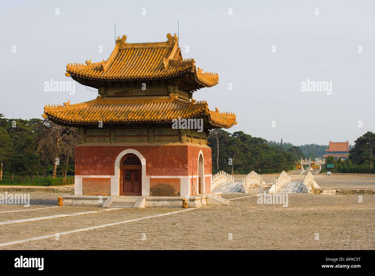 Western Imperial Tombs of the Qing Dynasty Stock Photo - Alamy