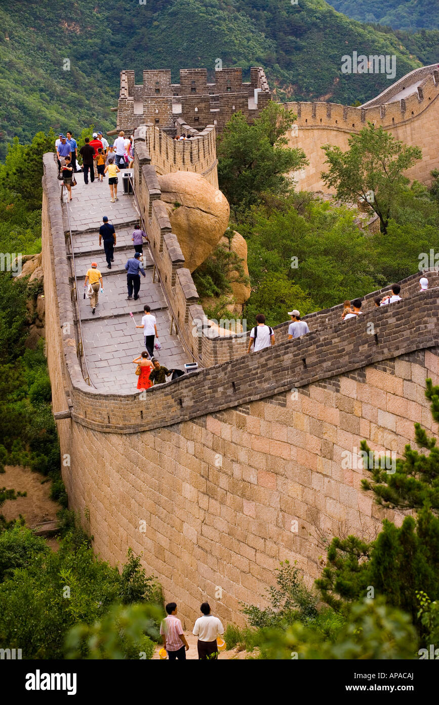 Great wall badaling night hi-res stock photography and images - Alamy