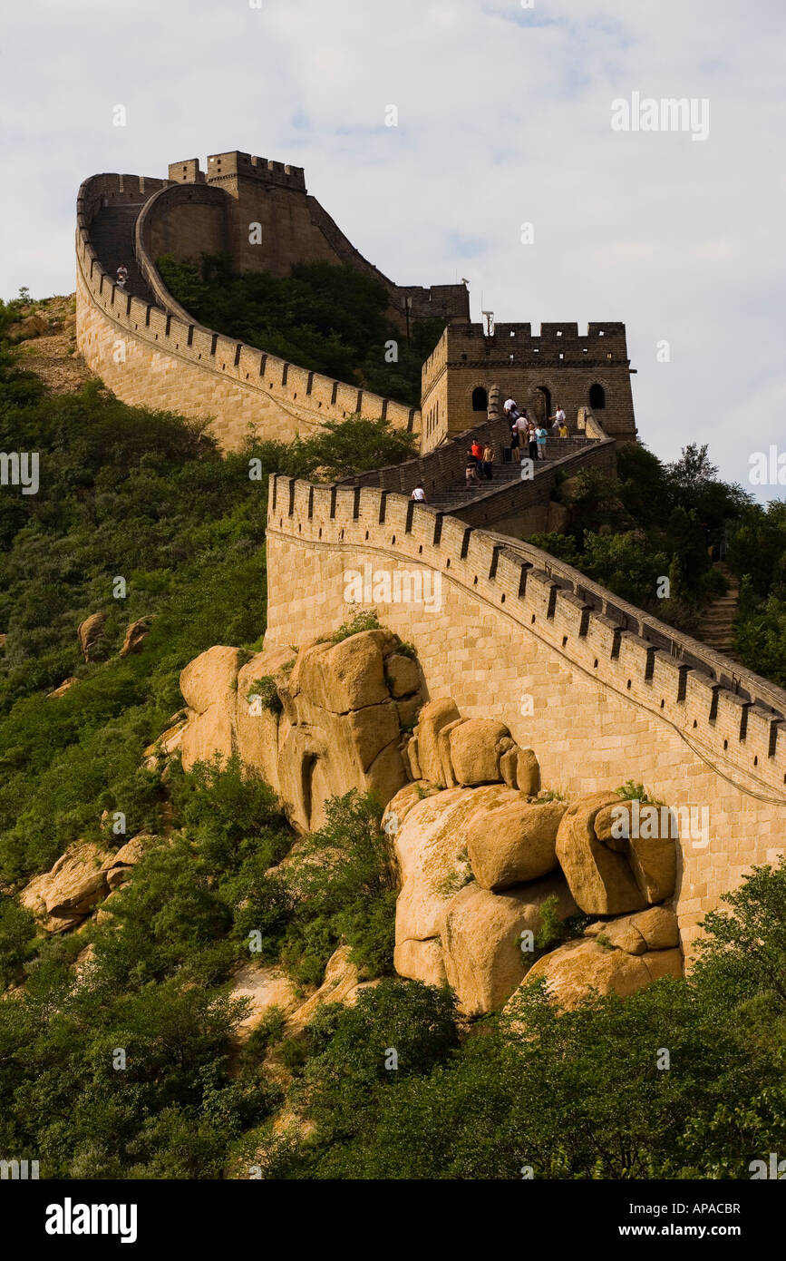 Great wall badaling night hi-res stock photography and images - Alamy