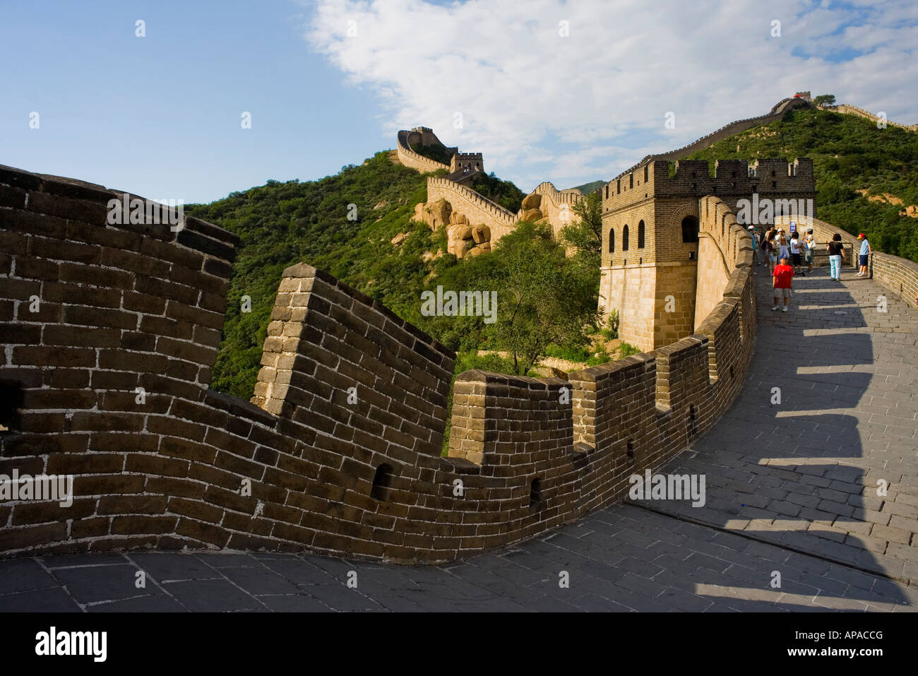 Great wall badaling night hi-res stock photography and images - Alamy