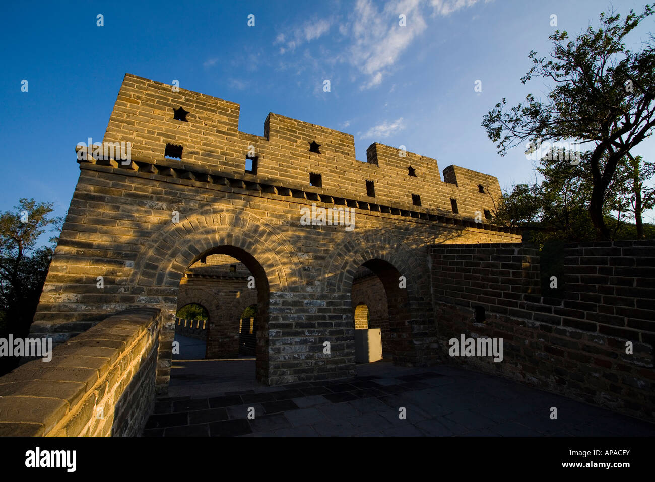 Great wall badaling night hi-res stock photography and images - Alamy
