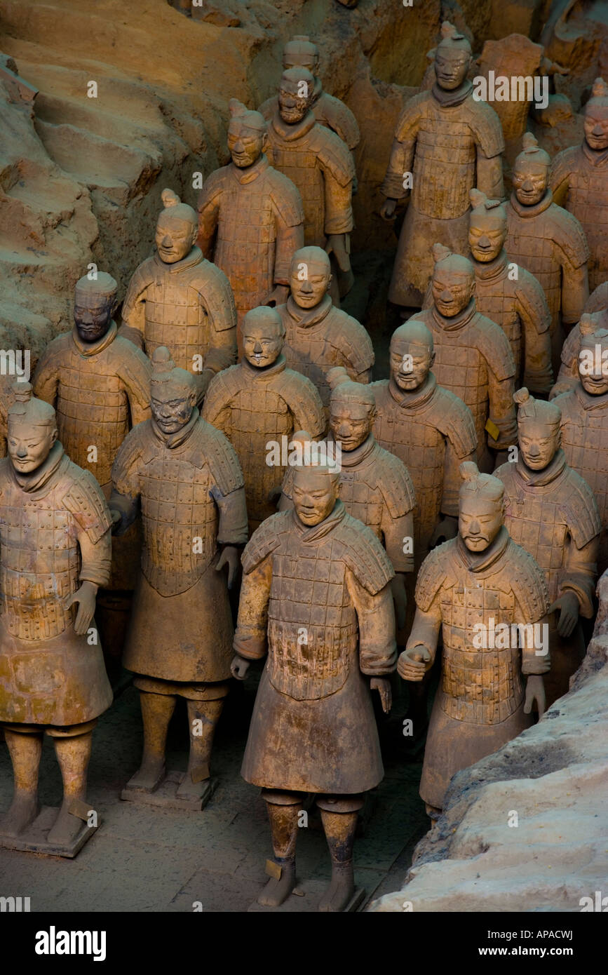 Terra cotta army color hi-res stock photography and images - Alamy