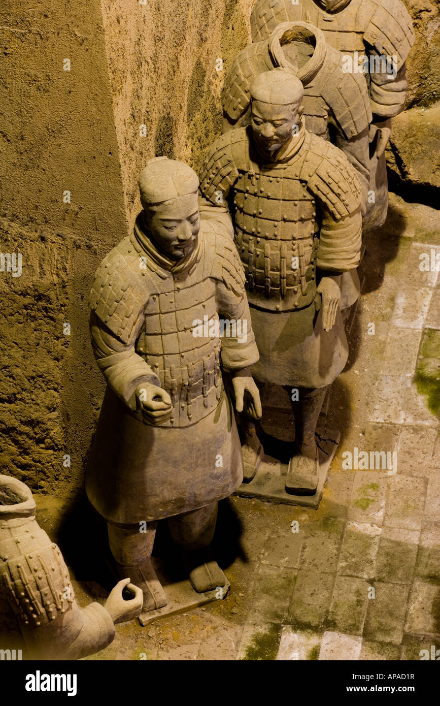 Terra cotta army color hi-res stock photography and images - Alamy