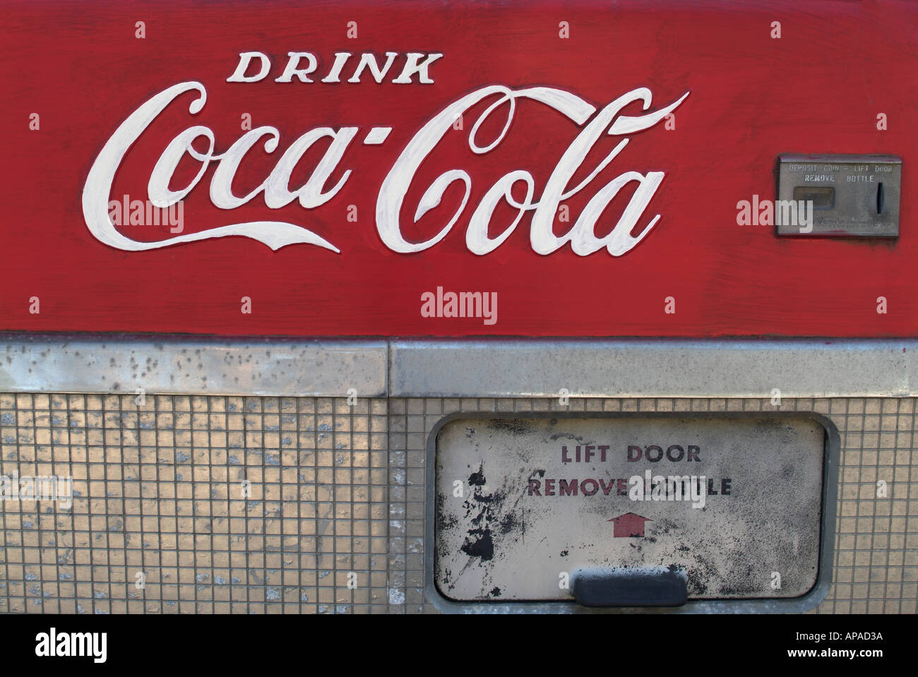 Coca cola logo history hi-res stock photography and images - Alamy