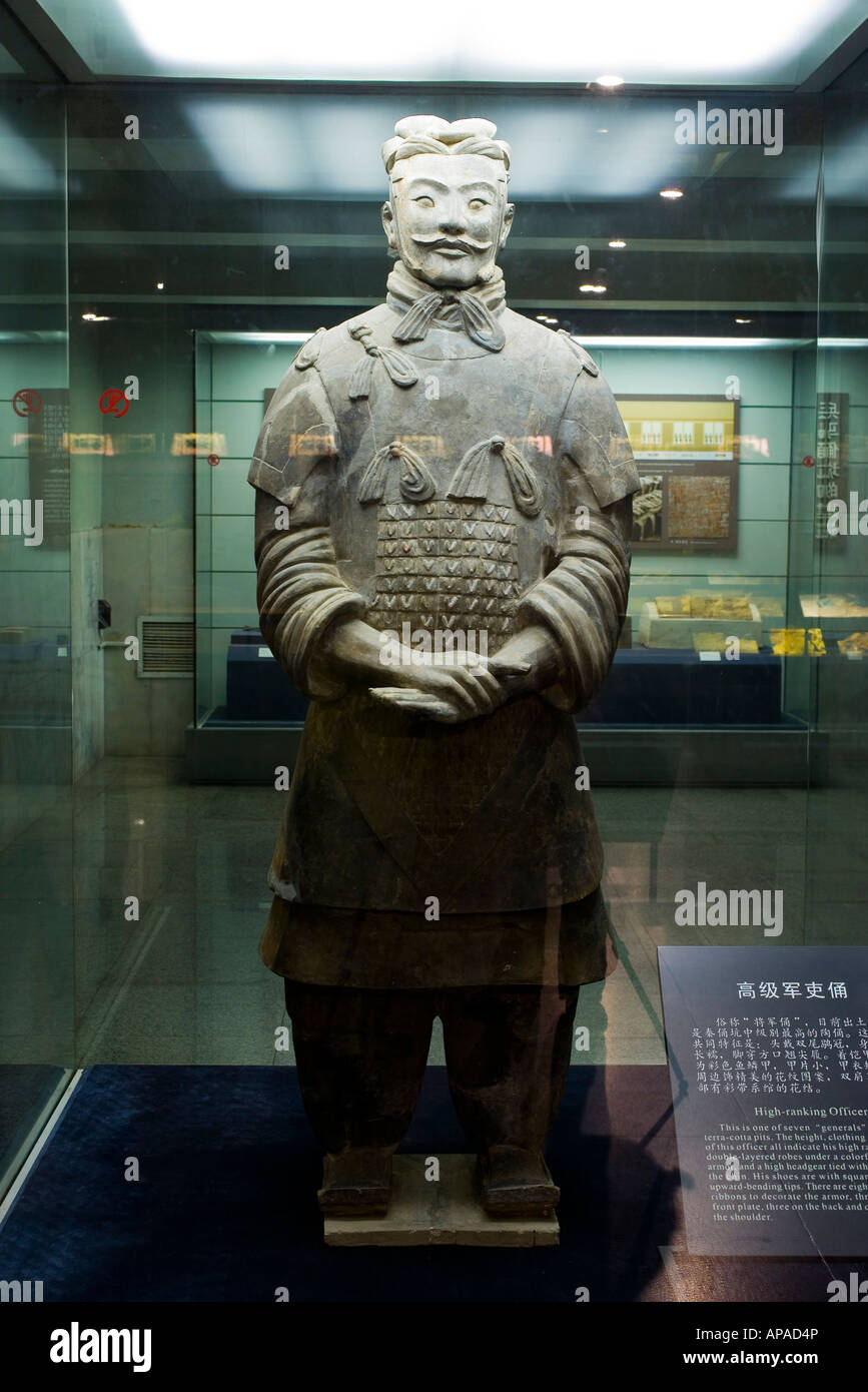 the Emperor Qin's Terra-cotta Warriors Xi'an Stock Photo - Alamy