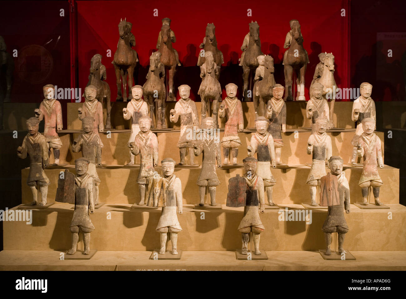 Terra cotta army color hi-res stock photography and images - Alamy