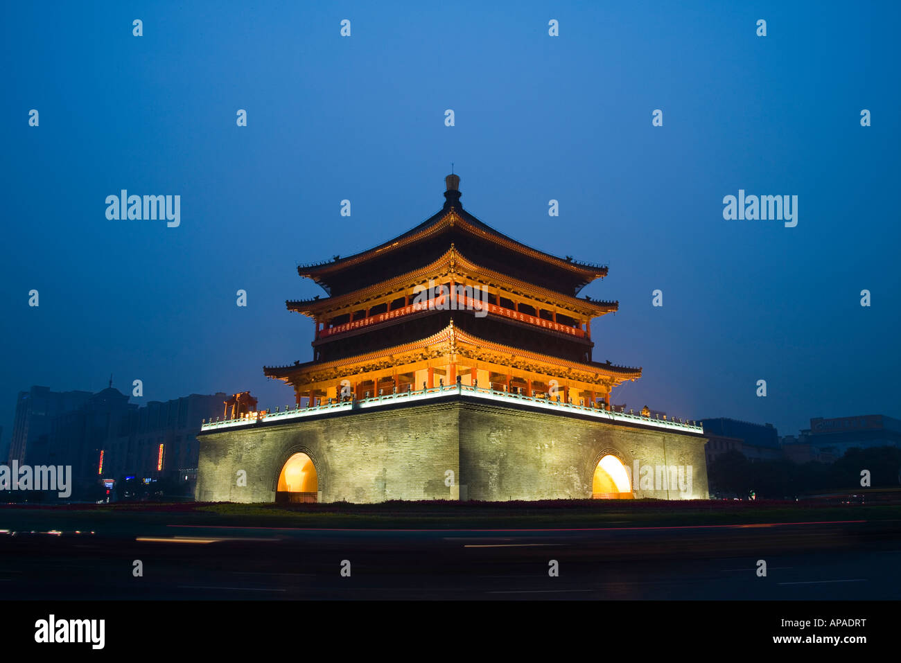 Bell drum tower hi-res stock photography and images - Alamy