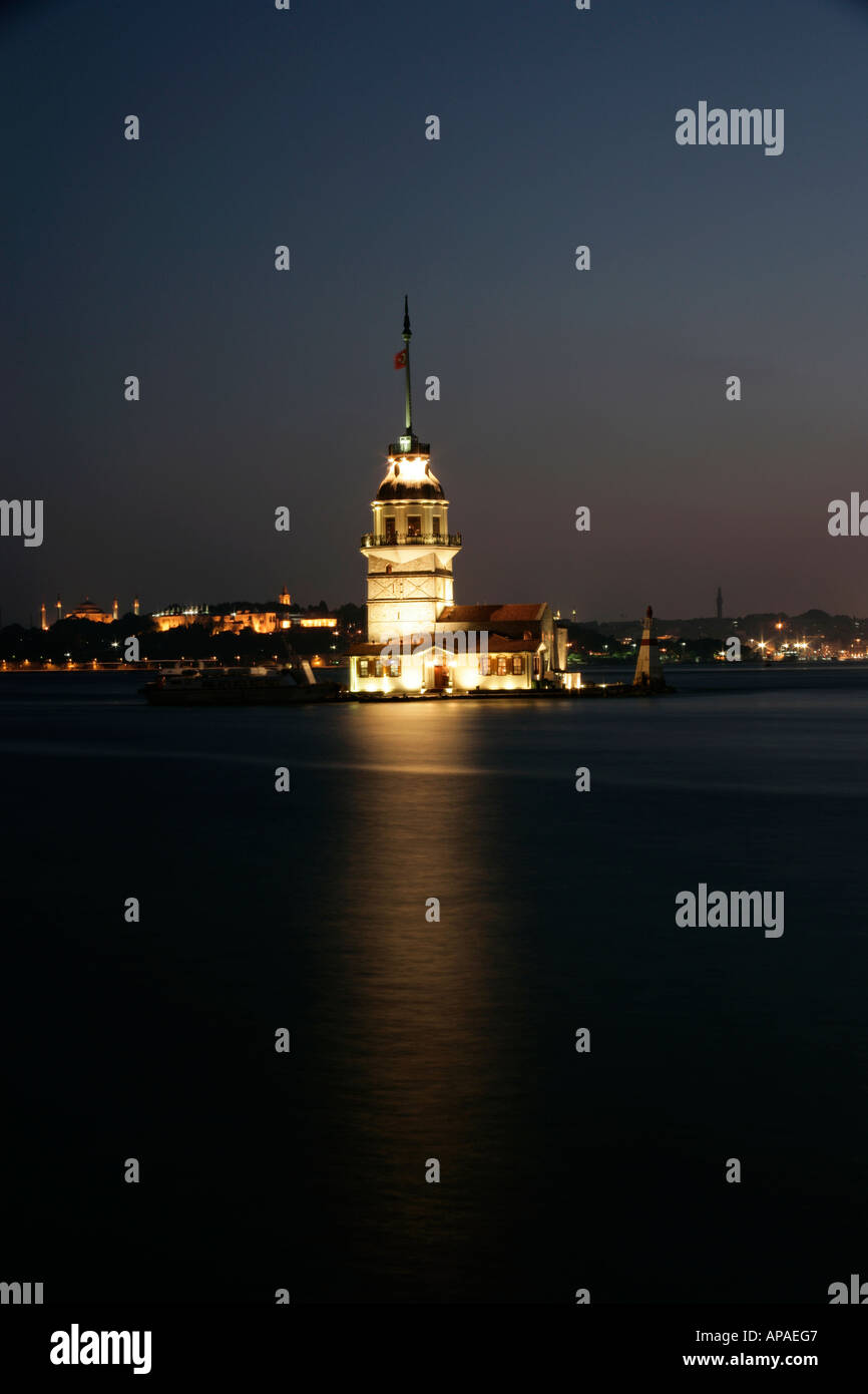 MAIDEN'S TOWER, ISTANBUL, TURKEY Stock Photo - Alamy