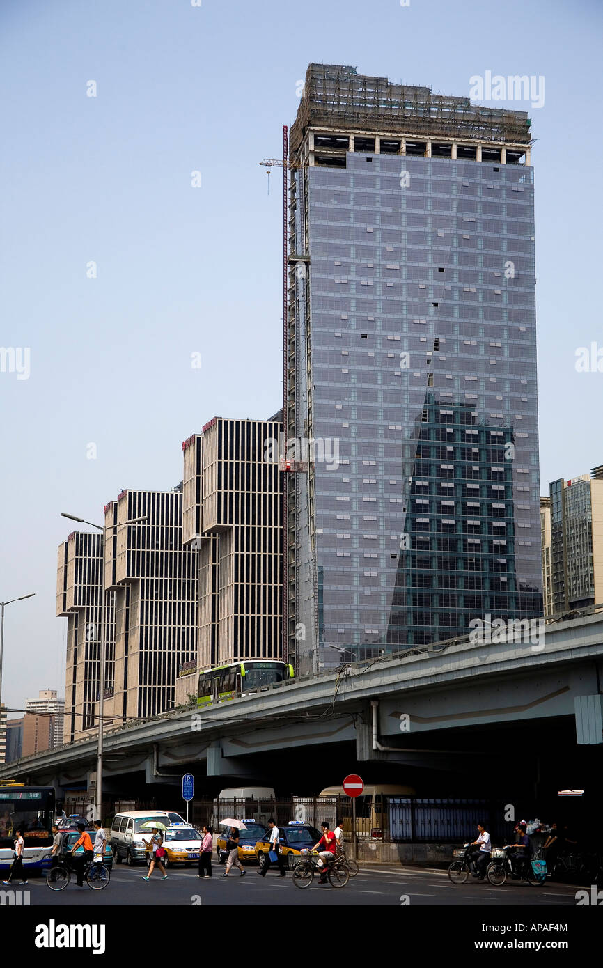 Mansions and Buildings Scene of Beijing's CBD District Stock Photo - Alamy