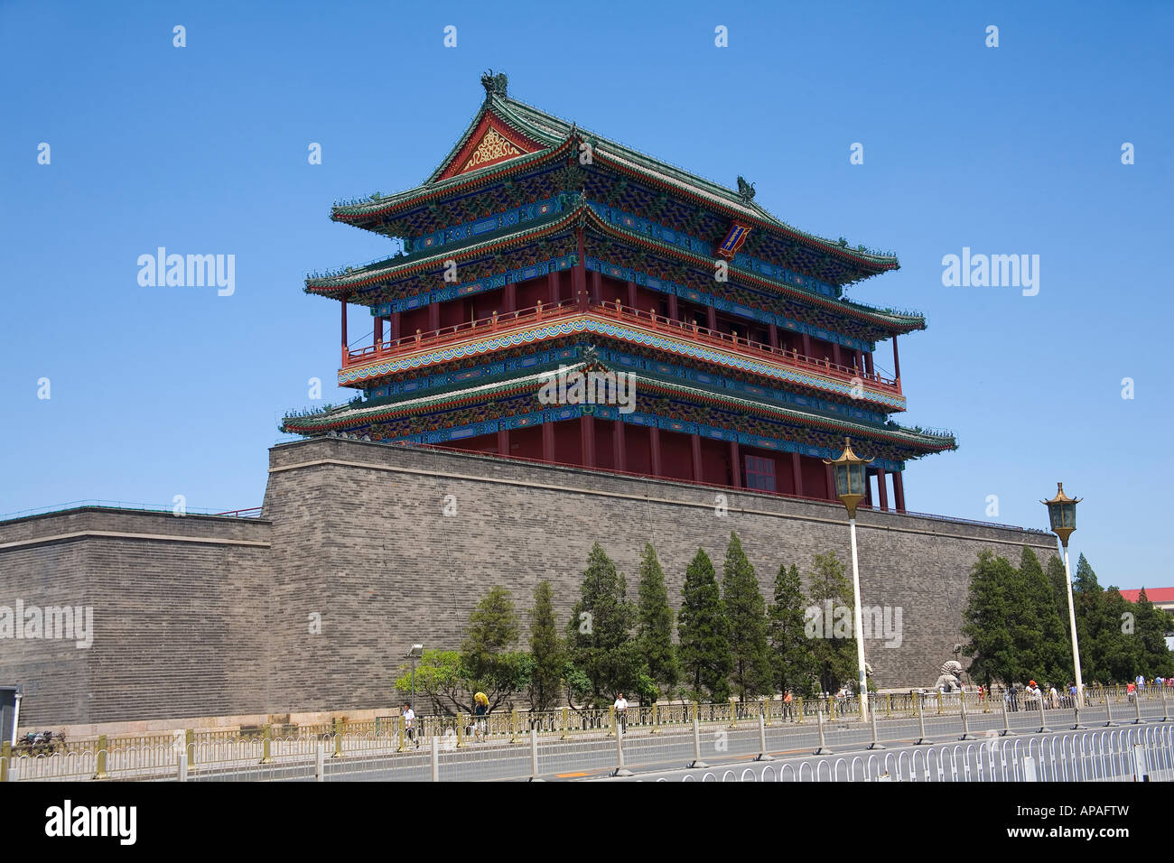 The Facing Gate commonly the Southern Gate Stock Photo - Alamy