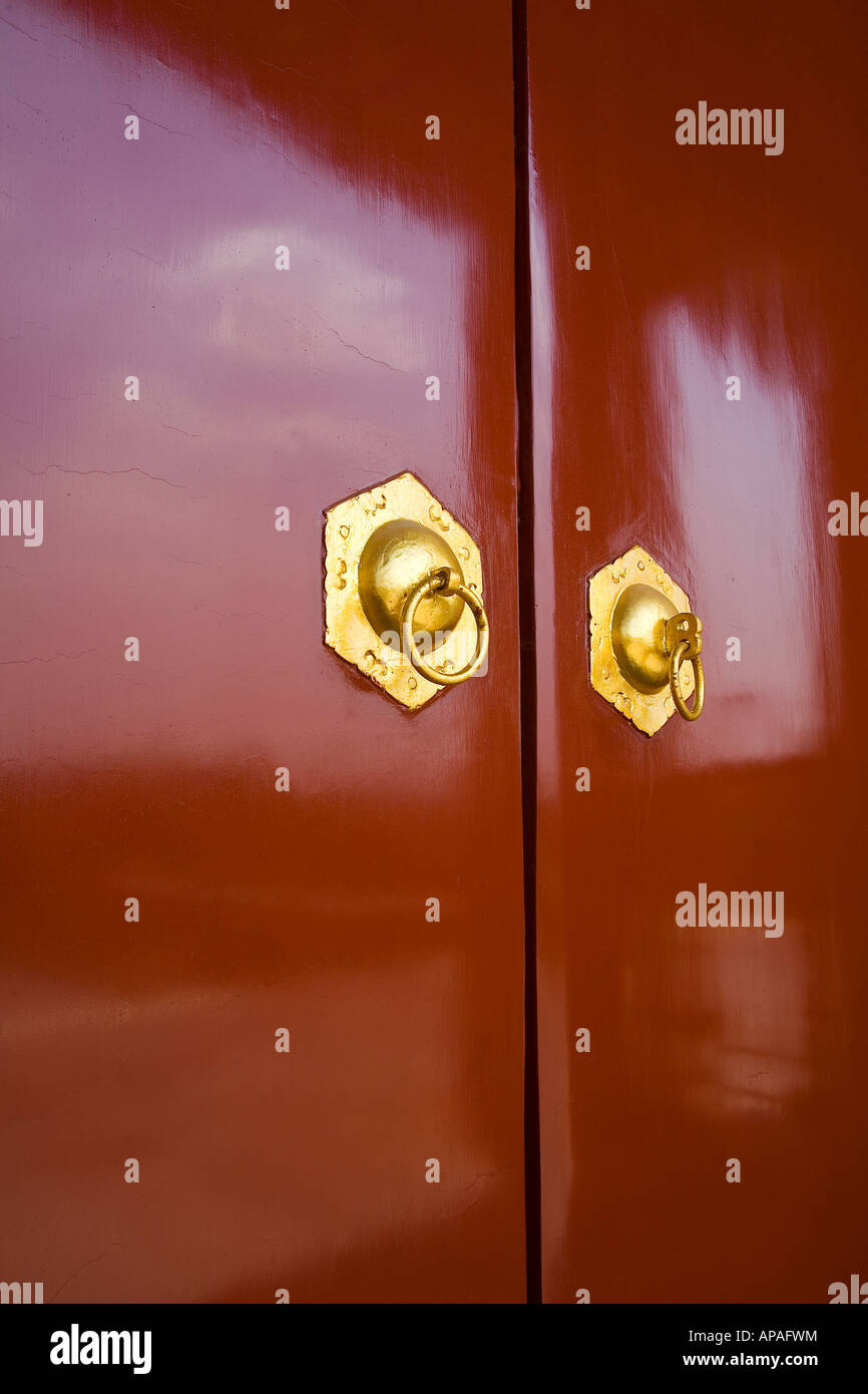 The Red Gate Stock Photo - Alamy