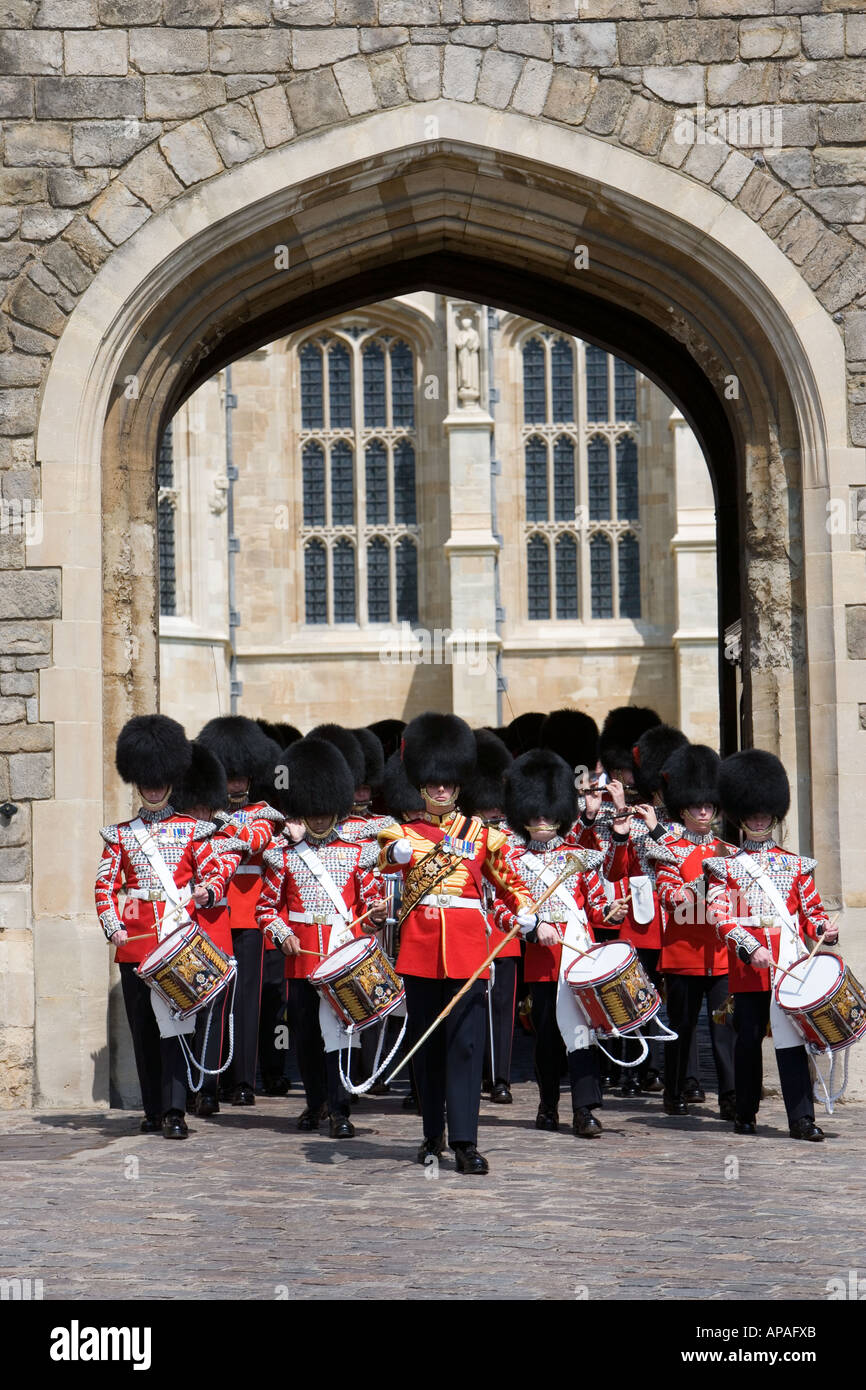 Changing the Guard at Windsor Castle, Windsor, England Stock Photo - Alamy