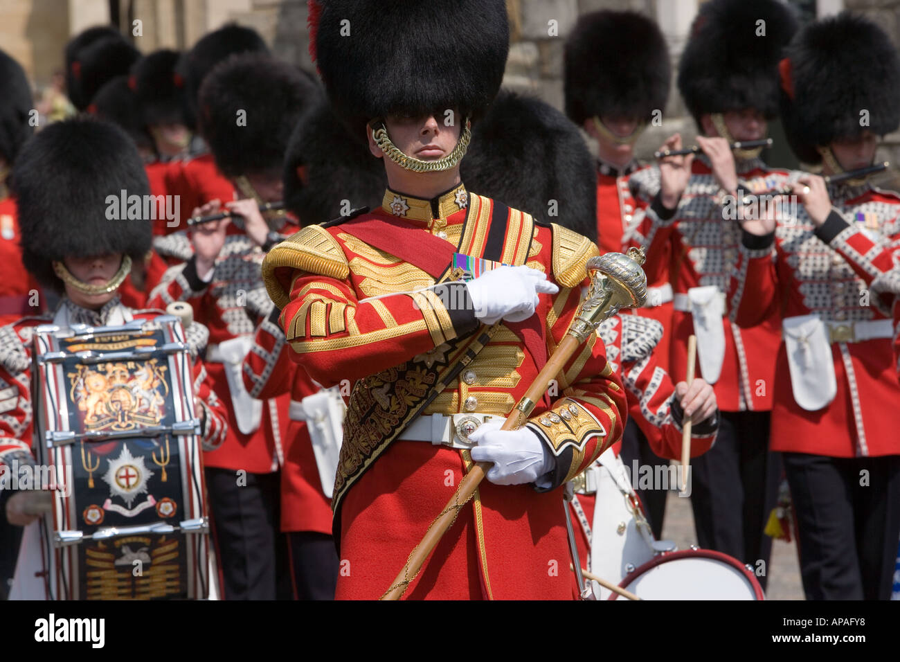 Changing the Guard at Windsor Castle, Windsor, England Stock Photo - Alamy