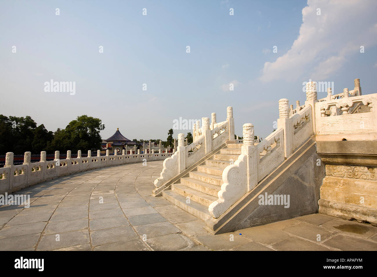 Architecture of The Temple of Heaven Stock Photo - Alamy