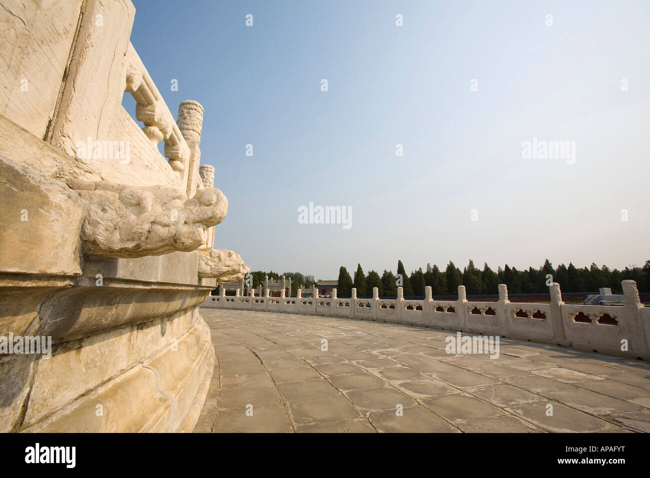Architecture of The Temple of Heaven Stock Photo - Alamy