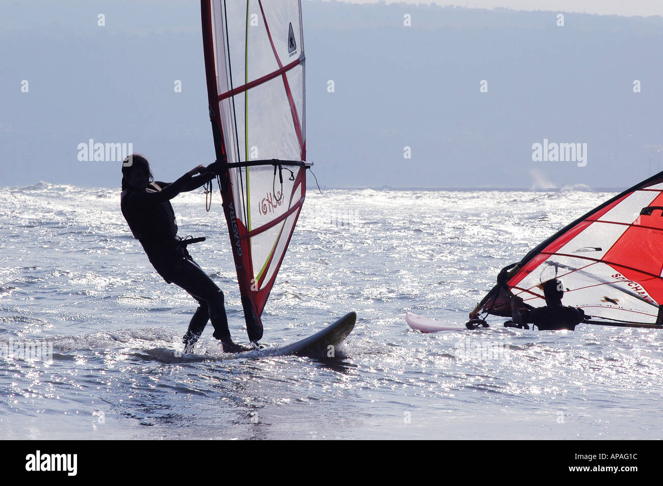 Shadow kite surf sport hi-res stock photography and images - Alamy