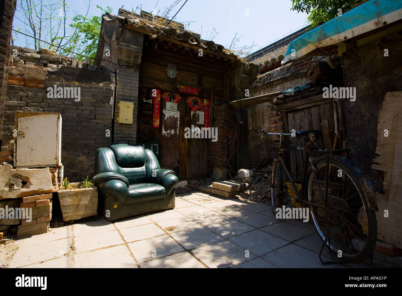 Poor Houses Beijing Stock Photo - Alamy