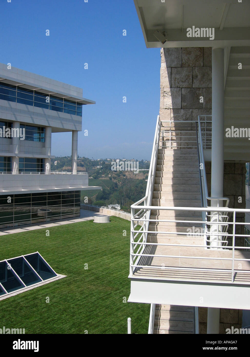 The Getty Center , J Paul Getty Museum, California Los Angeles, USA ...