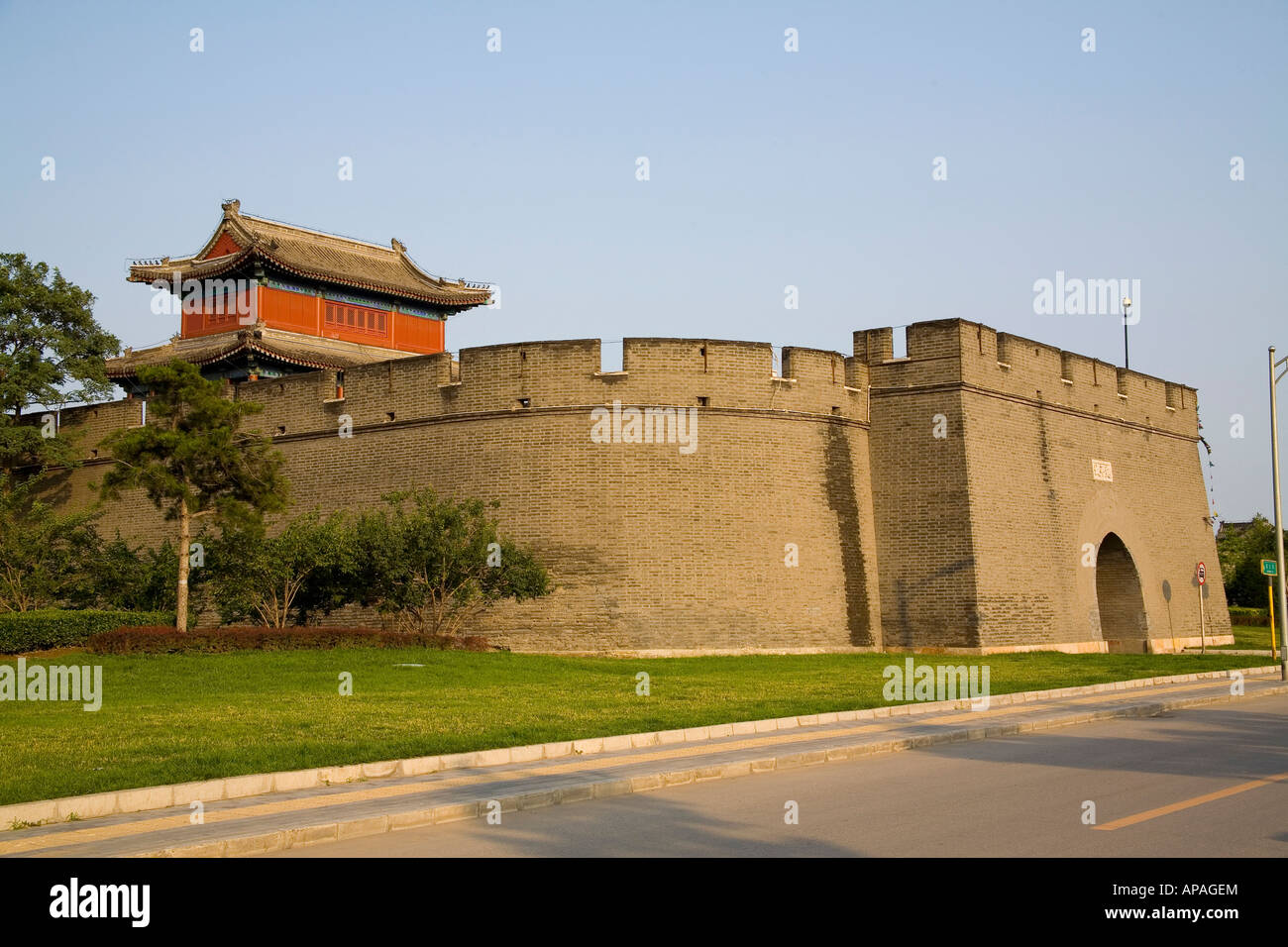 Acient City of Wanping near Lugou Bridge Stock Photo - Alamy