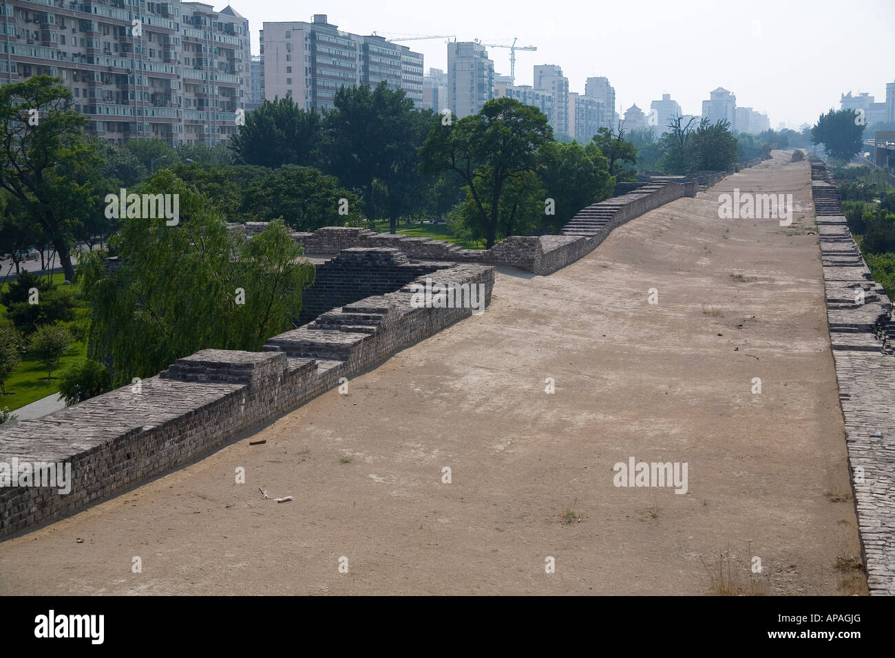 The Facing Gate commonly the Southern Gate of Acient Beijing Stock ...