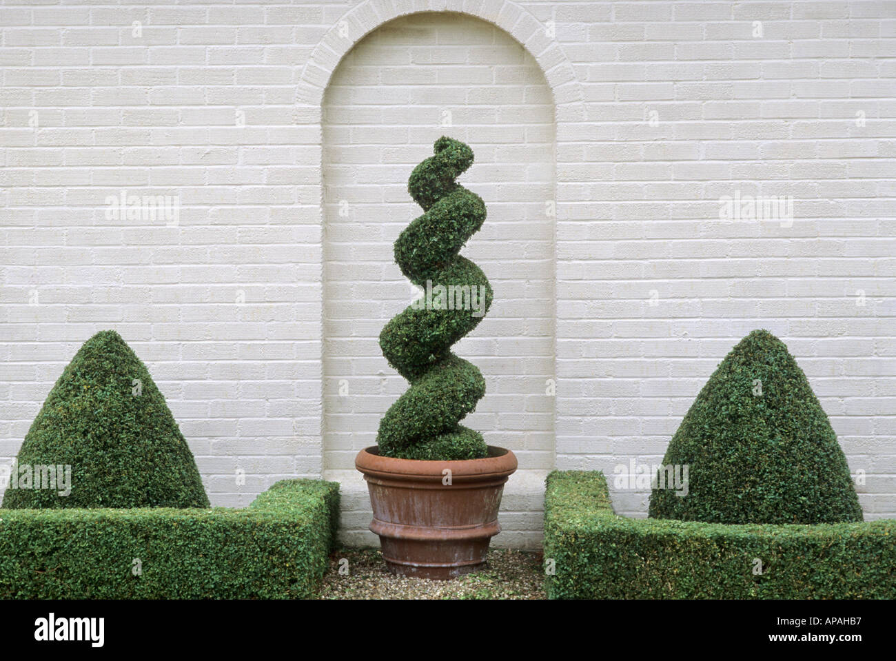 Topiary spiral hi-res stock photography and images - Alamy