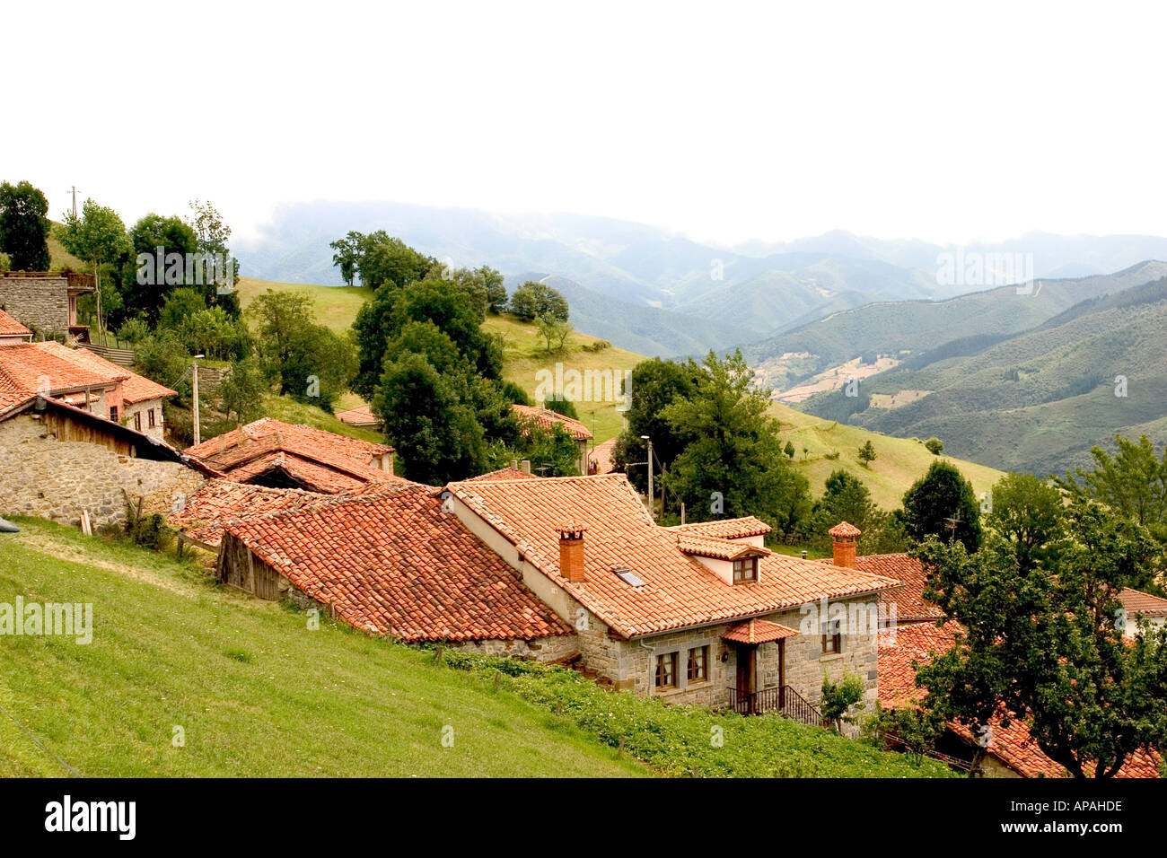 Old traditional farm in picos de europa hi-res stock photography and ...