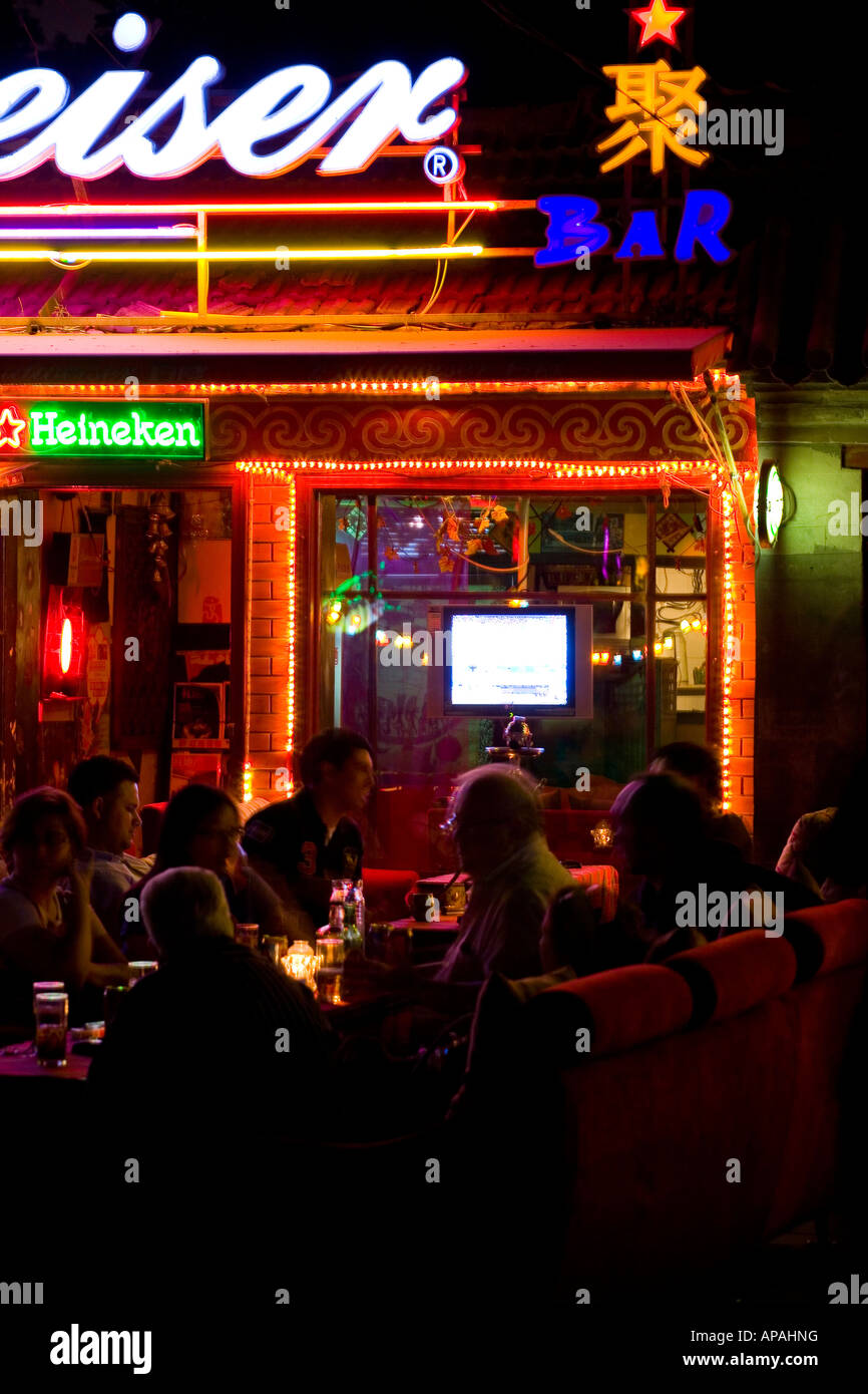 Houhai bar street hi-res stock photography and images - Alamy