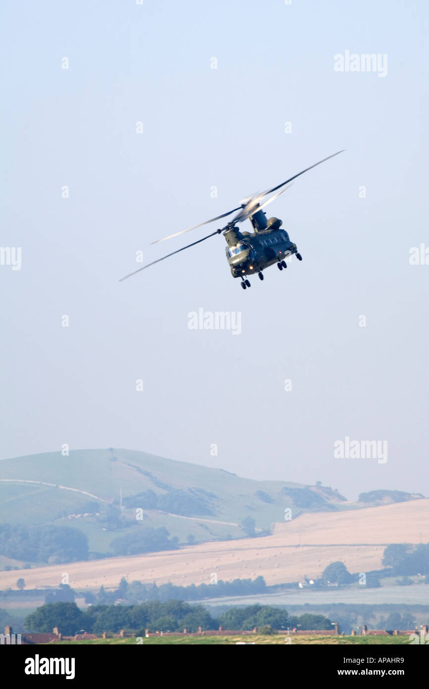 RAF Chinook HC2 helicopter 18 Squadron Stock Photo - Alamy