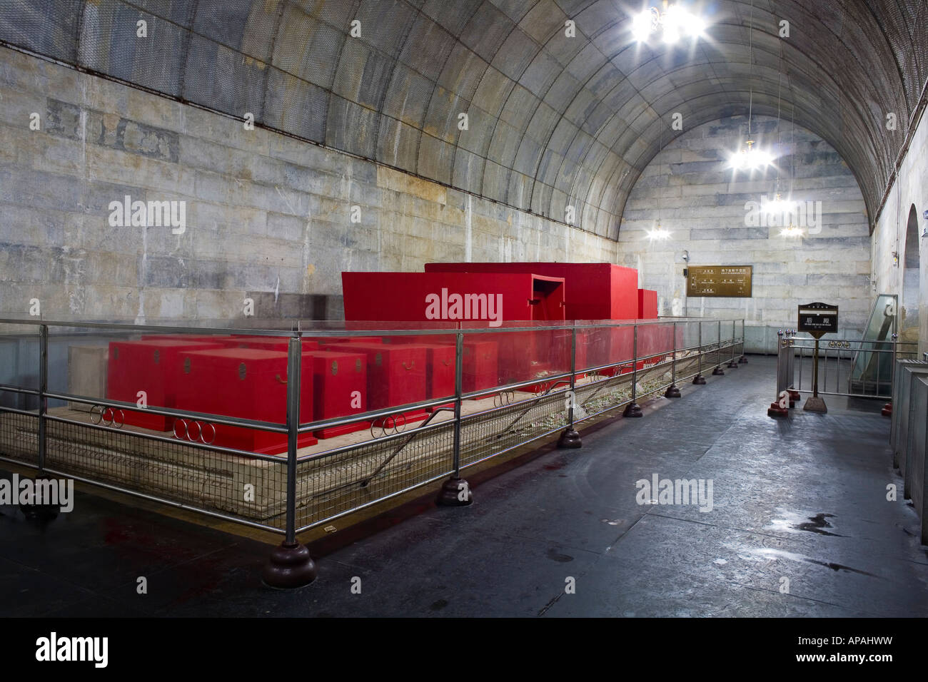 the Ming Tomb in Beijing Stock Photo - Alamy