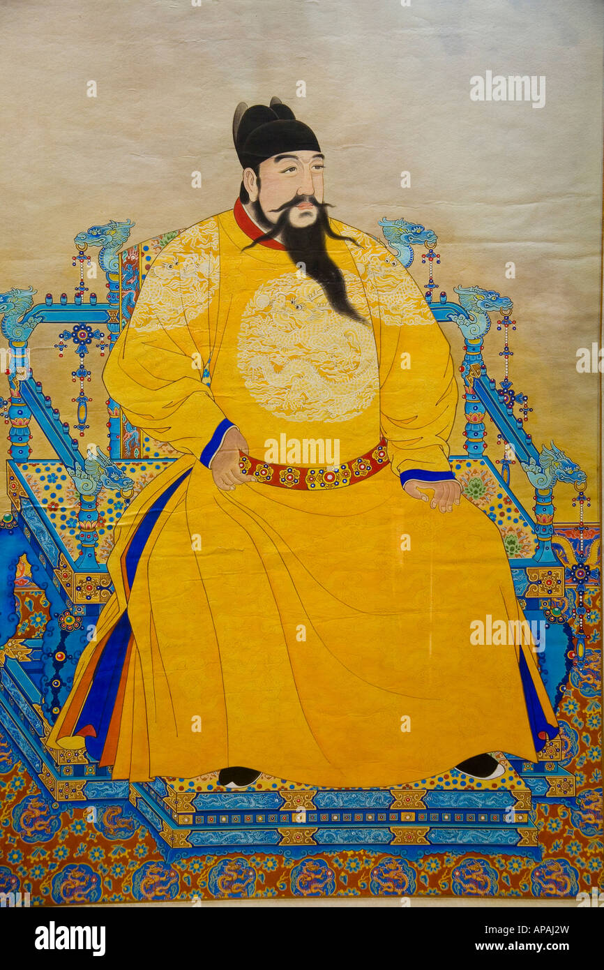 Ancient Chinese Emperor Painting High Resolution Stock Photography and ...