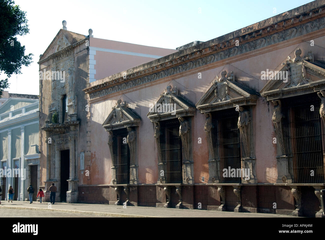 colonial style of Mexico Stock Photo - Alamy