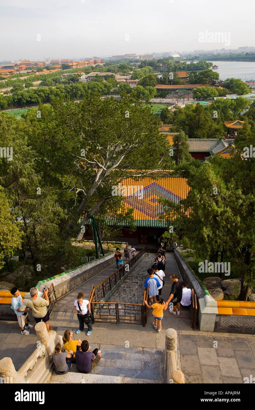 North Sea Park Beijing Stock Photo - Alamy