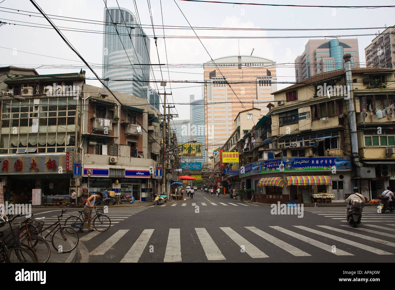 Streets of Shanghai Stock Photo - Alamy