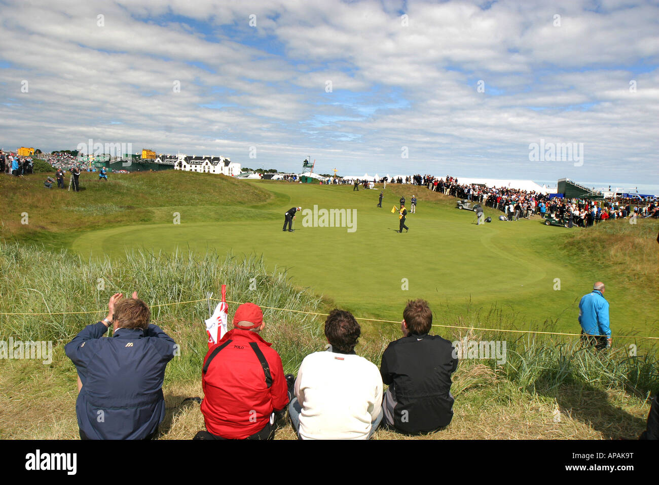 Carnoustie golf fans hi-res stock photography and images - Alamy