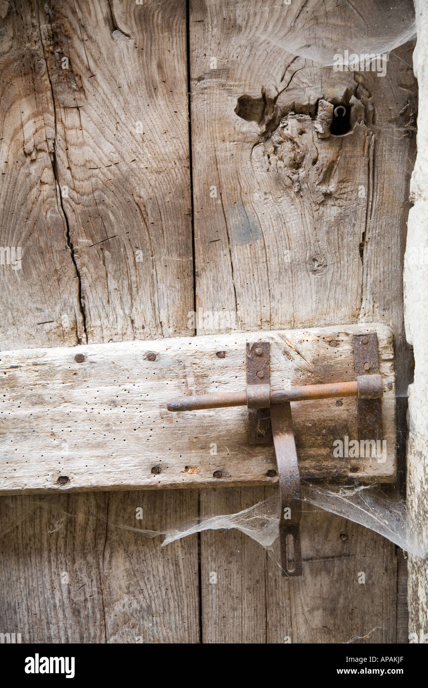 Rustic door lock latch hi-res stock photography and images - Alamy