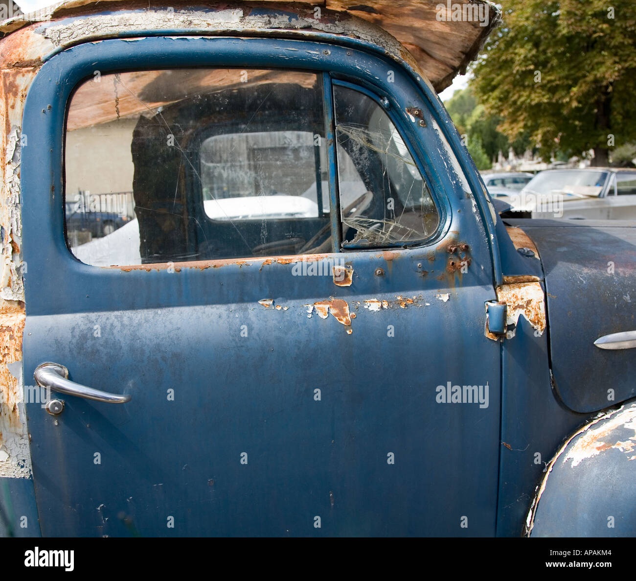 Old banger american car hi-res stock photography and images - Alamy