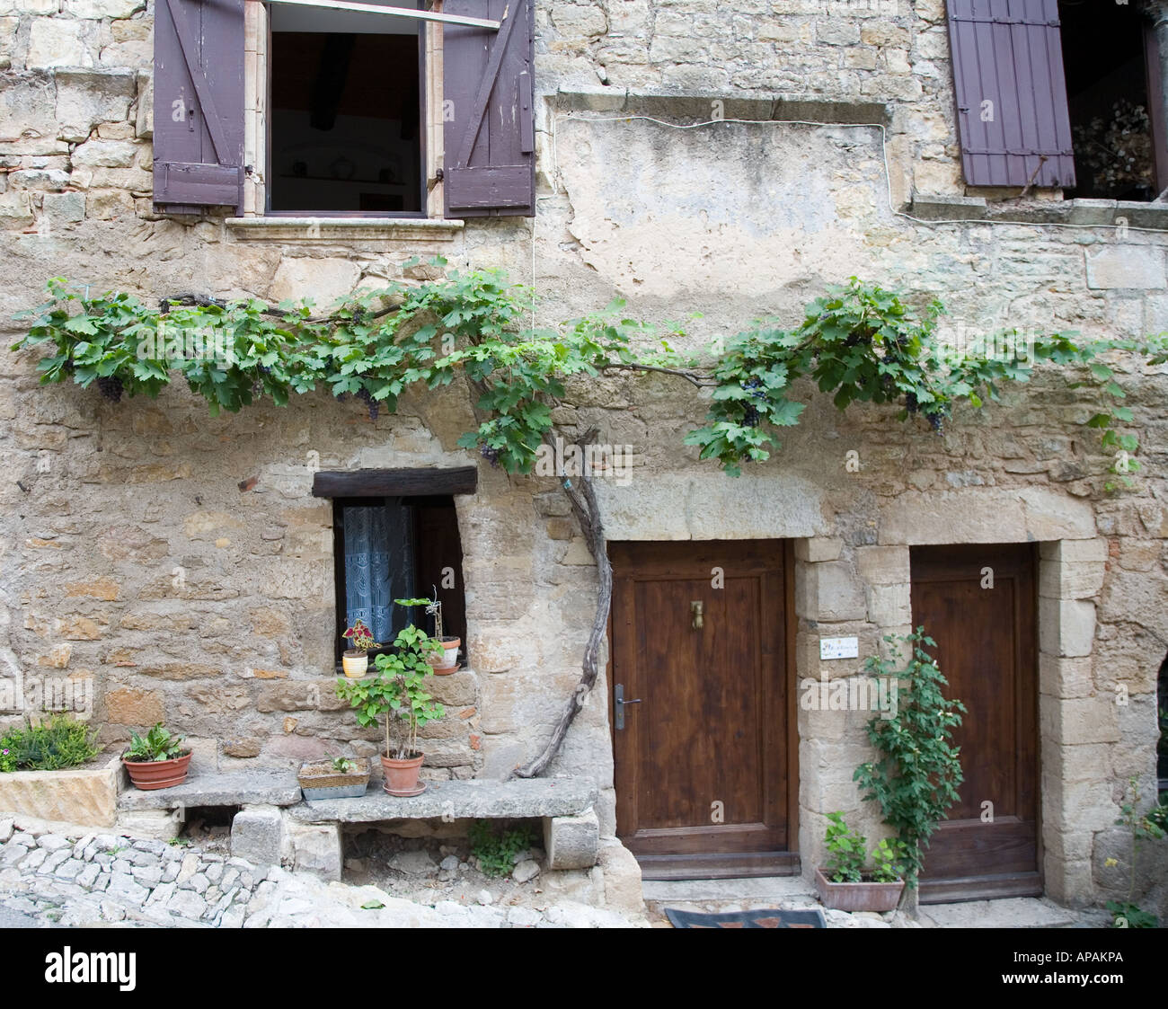 French windows country house landscape hi-res stock photography and ...