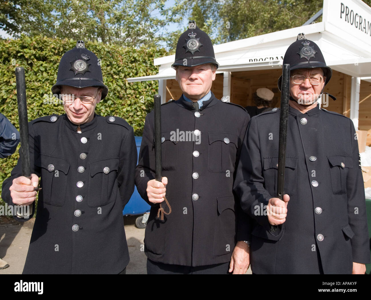 Policeman with truncheon hi-res stock photography and images - Alamy