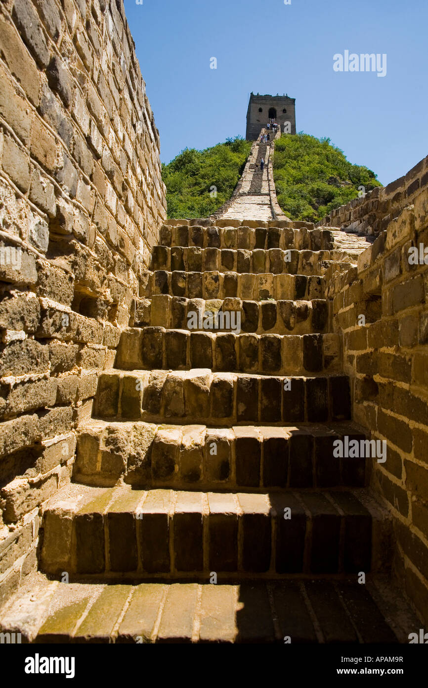 View of Simatai Great Wall Stock Photo - Alamy