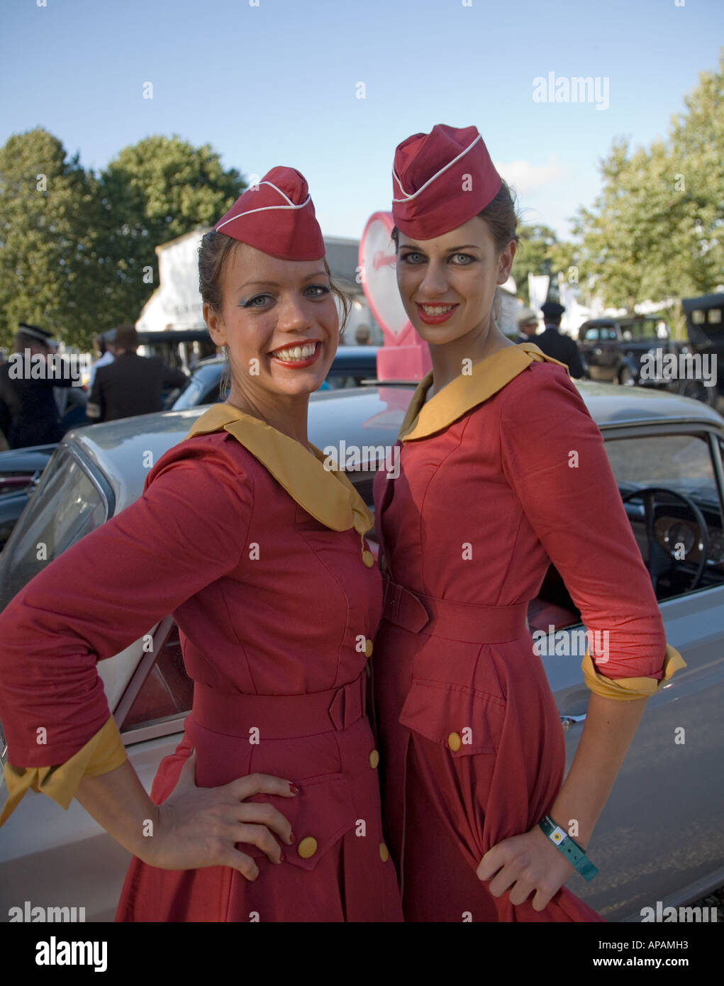 Lady taxi drivers goodwood revival hi-res stock photography and images ...