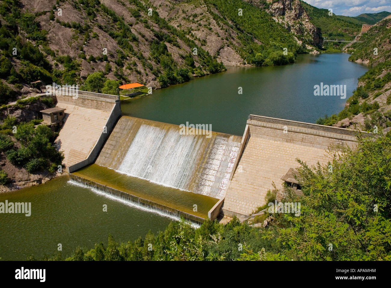 View of Simatai Great Wall Stock Photo - Alamy
